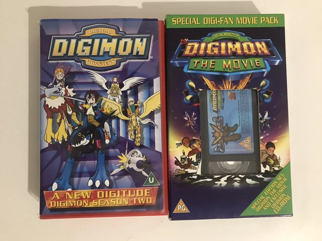 DIGIMON THE MOVIE / Season 2 - Volume 6 VHS Tapes £12.99 - PicClick UK