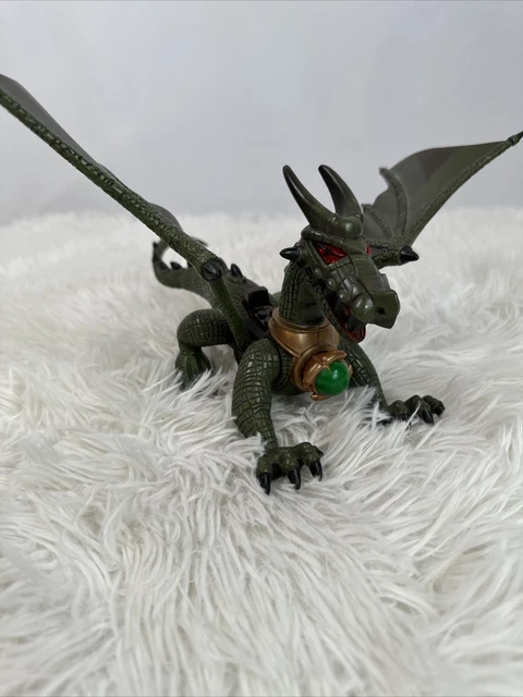 MEGA BLOKS DRAGON Krystal Wars Green Dragon Torchwing Figure with ...