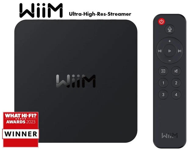 WIIM PRO PLUS Ultra High Res Streamer 768 kHz/32 Bit & DSD512 ROON ...