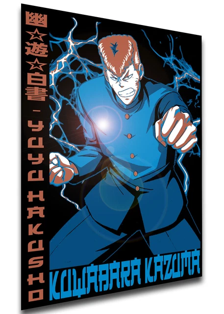 POSTER JAPANESE STYLE - Yuyu Hakusho - Kazuma Kuwabara LL3788 EUR 6,90 ...