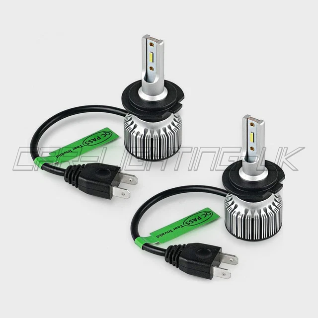 MERCEDES SLK R170 R171 R172 Low Beam Canbus LED White Light Bulbs 300% ...