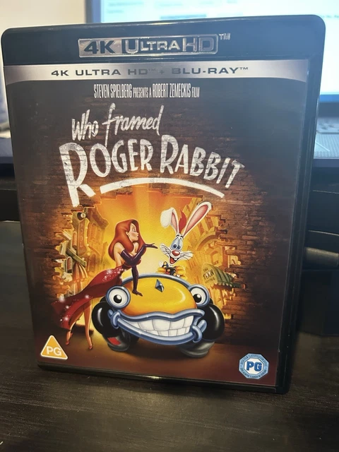 WHO FRAMED ROGER Rabbit 4K & Blu Ray UK Release £14.99 - PicClick UK