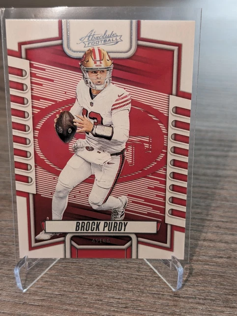 BROCK PURDY 2023 Panini Absolute Football Base #18 SAN FRANCISCO 49ERS ...
