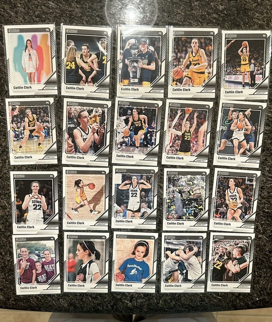 2024 PANINI CAITLIN Clark Collection Full Complete Set 51 Cards RC ...