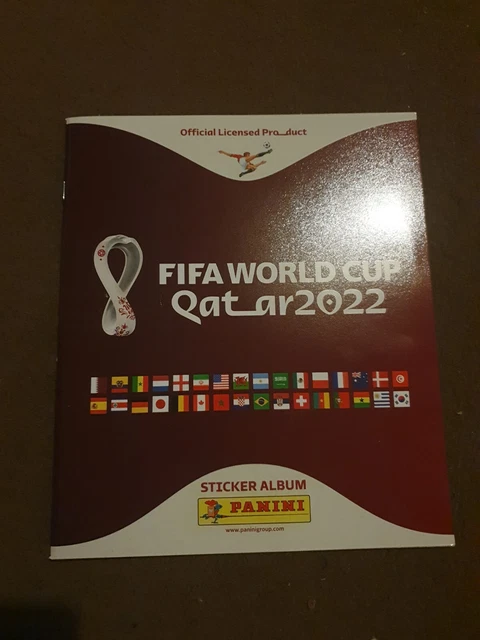 PANINI 2022 QATAR FIFA World Cup Sticker Album + 6 Free Stickers *NEW* £0.99 - PicClick UK