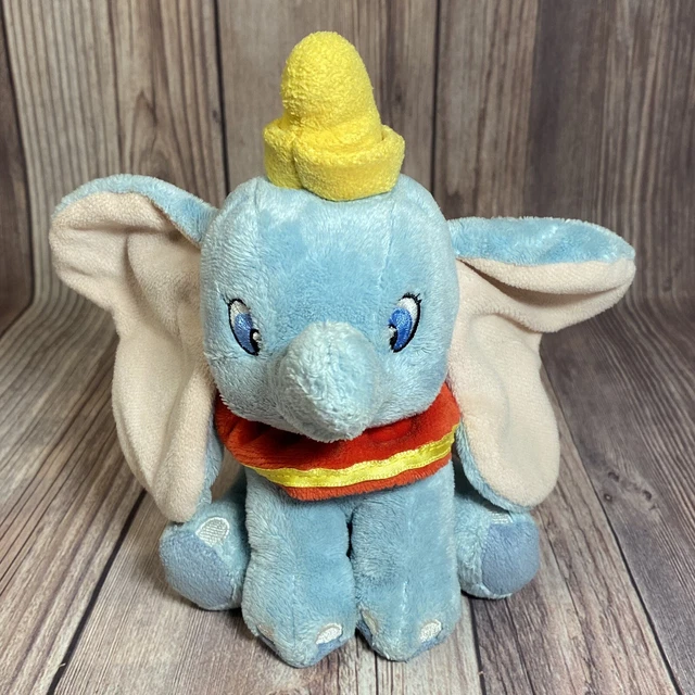 DISNEY STORE DUMBO The Flying Elephant Bean Bag Plush Stuffed Animal ...