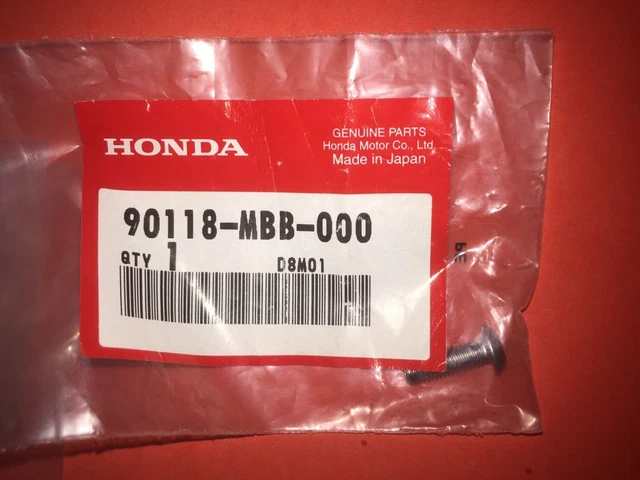 HONDA CB600F CBR VTR 600 1000 GL1800 Screen Screw Genuine 90118-MBB-000 ...