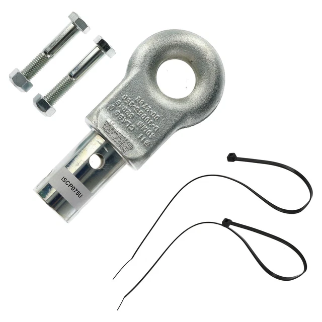 INDESPENSION 40MM TOWING Eye Hitch Coupling Eyelet Conversion Braked ...