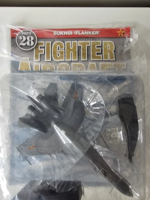 FIGHTER AIRCRAFT COLLECTION Diecast Magazine Sukhoi Flanker £12.50 ...