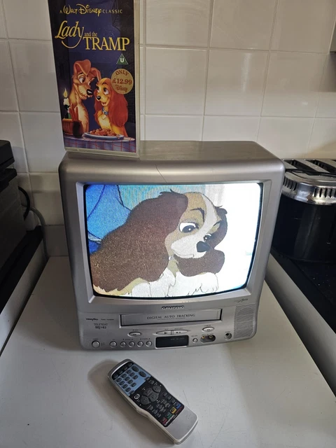 GRUNDIG TVR3725 Crt Tv With Built In Vhs Video Vcr Retro Gaming Games ...