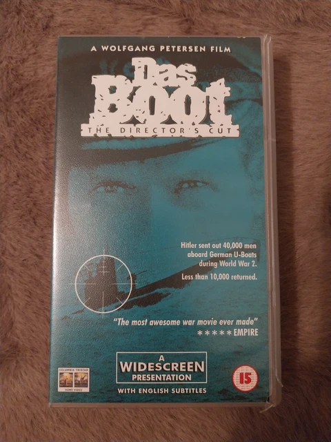 DAS BOOT DIRECTOR'S Cut Vhs Widescreen £5.91 - PicClick UK