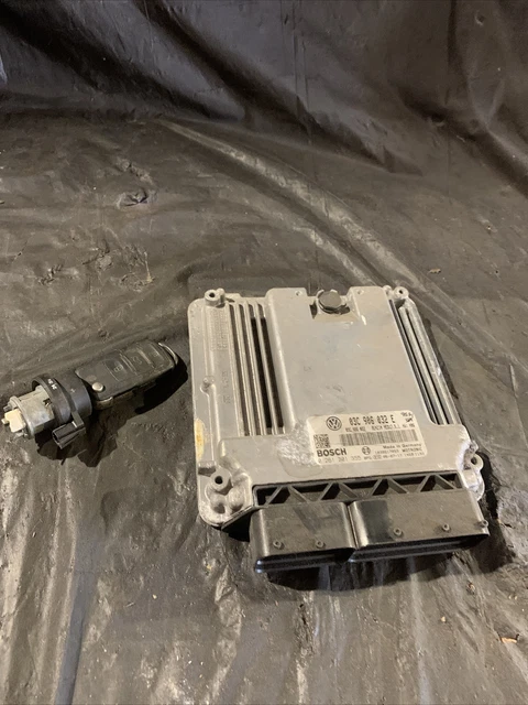 VW GOLF MK5 Jetta Mk3 Petrol Engine Control Unit Ecu And Key Set ...