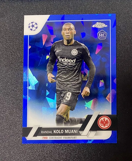 2022-23 TOPPS CROMATO UCL RANDAL KOLO MUANI ZAFFIRO RC Rookie #149 PSG Francia EUR 1,37 ...