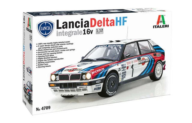 ITALERI 4709 1:12 Lancia Delta HF Integrale 16v EUR 197,88 - PicClick DE