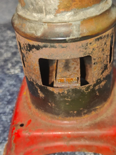 VINTAGE 1950'S MARX linermar vertical tin toy template steam engine £42 ...