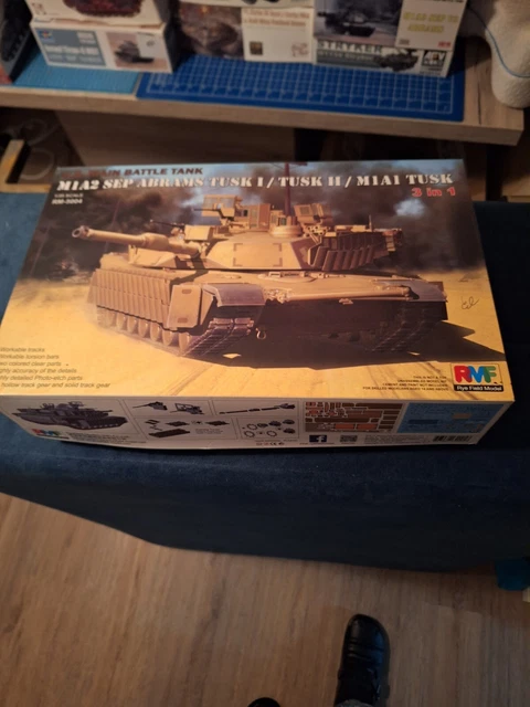 RYE FIELD MODEL M1A2 SEP Abrams 3 in 1 in 1:35 RM-5004 EUR 35,00 ...