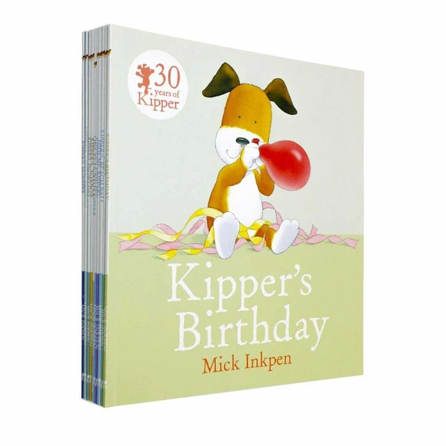 KIPPER THE DOG Collection 10 Books Set Inc Toy box, Birthday, Snowy Day ...