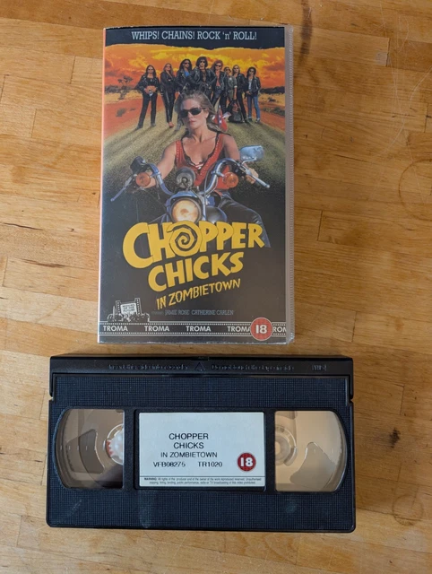CHOPPER CHICKS IN Zombie Town Video VHS Biker Vintage Video Cert 18 ...