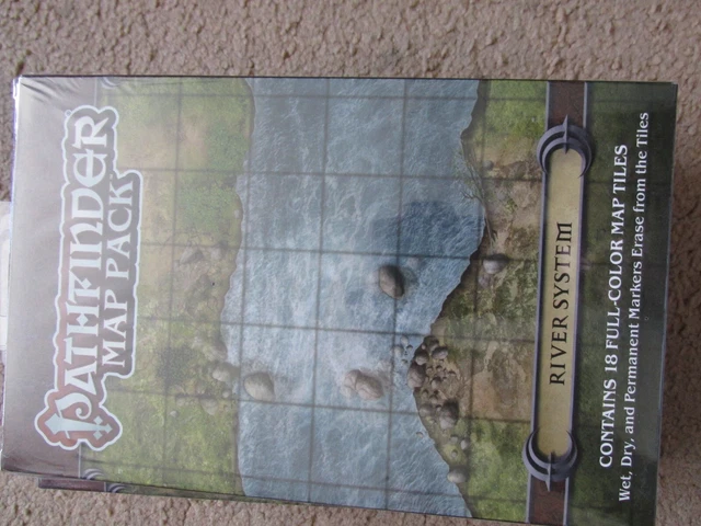 PATHFINDER MAP PACK River System New Sw D&D Rpg 3.5E D20 3E 4E 5E Paizo ...