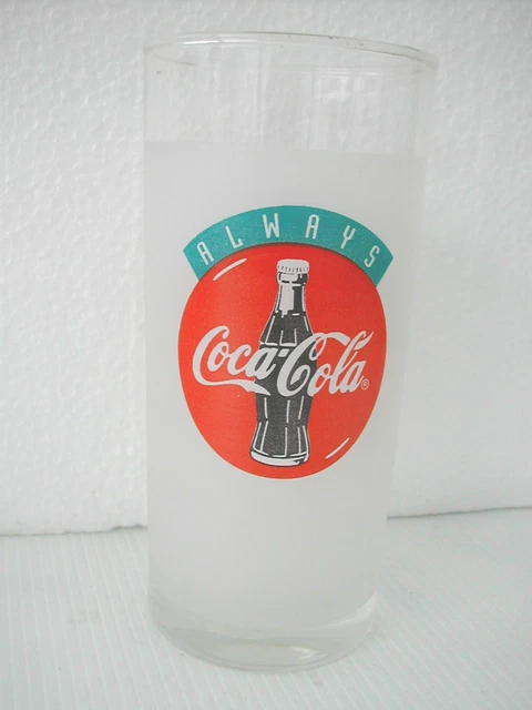 COCA COLA® VERRE Logo Always Coca Cola Givre H 13.5 Cm N° 579 EUR 10,00 ...