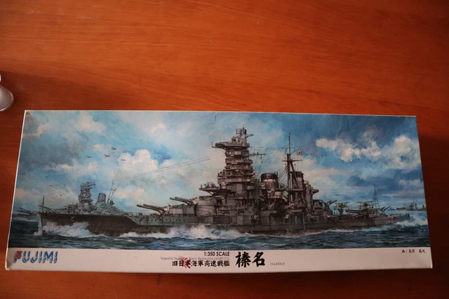 HARUNA FUJIMI 1/350 + PONT EN BOIS HARUNA Fujimi EUR 220,00 - PicClick FR