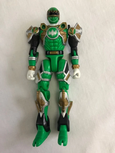 POWER RANGERS NINJA Storm Turbo Tri-Battlized Green Samurai Figure ...