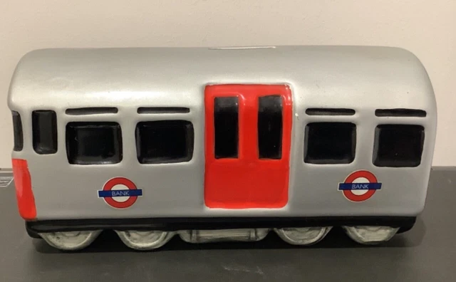 LONDON UNDERGROUND TUBE train carriage money box Border Fine Arts year ...