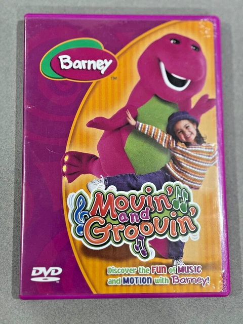 BARNEY - MOVIN and Groovin (DVD, 2004) $8.98 - PicClick CA