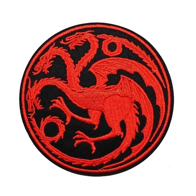 PATCH ÉCUSSON THERMOCOLLANT - Targaryen House of the Dragon Game of Thrones EUR 2,99 - PicClick FR