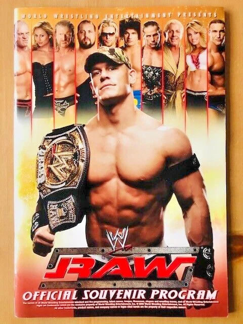 WWE RAW/SMACKDOWN OFFICIAL Souvenir Program - P/B - 2006 £6.99 ...