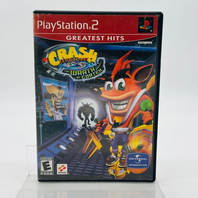CRASH BANDICOOT:THE WRATH of Cortex (Greatest Hits) - PlayStation 2 PS2 ...