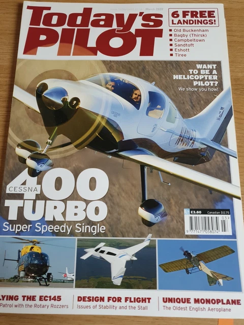 Today S Pilot Magazine 2009 March Issue 101 Cessna 400 Turbo