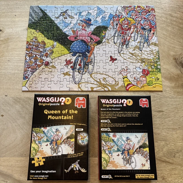 WASGIJ ORIGINAL 7 Queen Of The Mountain Mini Jigsaw Puzzle 150pcs ...