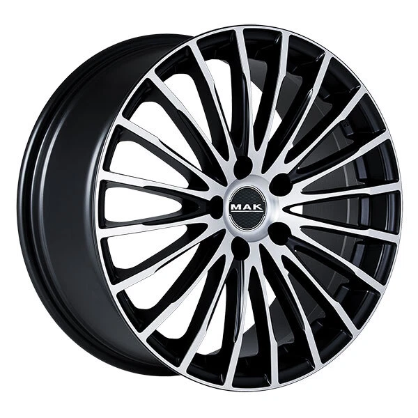 ALLOY WHEEL MAK Fatale For Mg Mg5 2022-2024 8X18 5X112 Ice Black Gdh ...