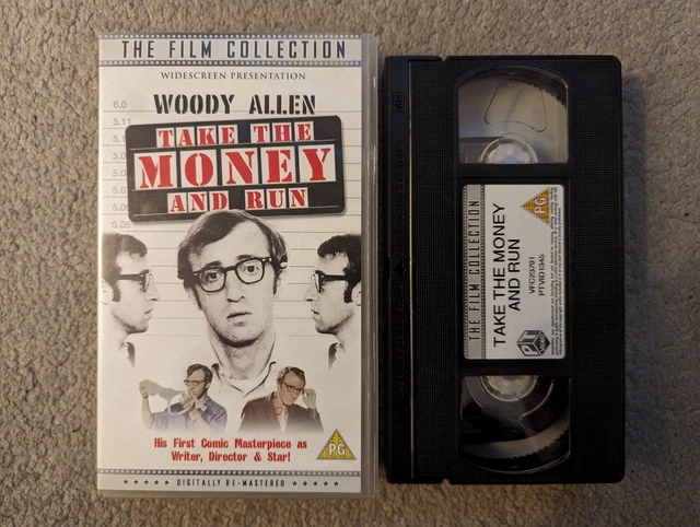 WOODY ALLEN TAKE The Money And Run VHS Video PAL Wide-screen EUR 5,80 ...