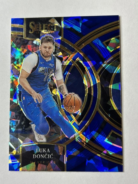 LUKA DONCIC 2023-24 Panini Select #150 Premier Level bleu fissuré glace EUR 3,32 - PicClick FR