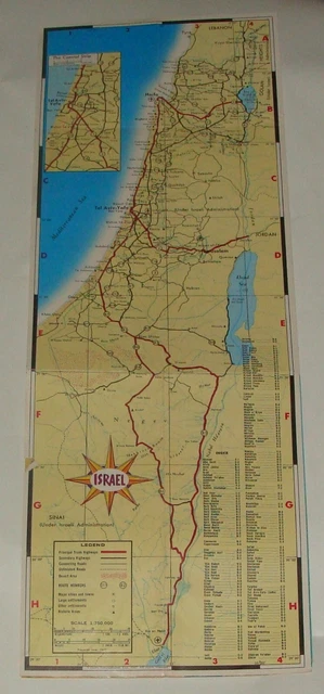 Israel Map