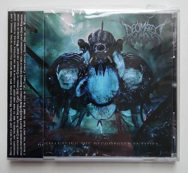 DECIMATED HUMANS - Dismantling The Decomposed Entities CD NEUF SCELLÉ ...