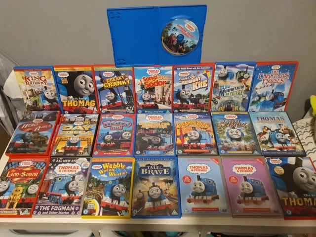 THOMAS THE TANK Engine Children Dvd Bundle, Colection, Job Lot X 21 ...
