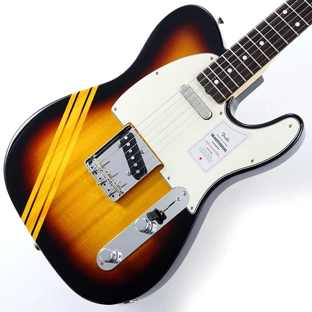FENDER MIJ TRADITIONAL 2025 Collection 60S Tele 3-Color Sunburst Aged # ...