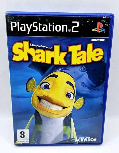 SHARK TALE & Finding Nemo - Playstation 2 DreamWorks Game Complete With ...