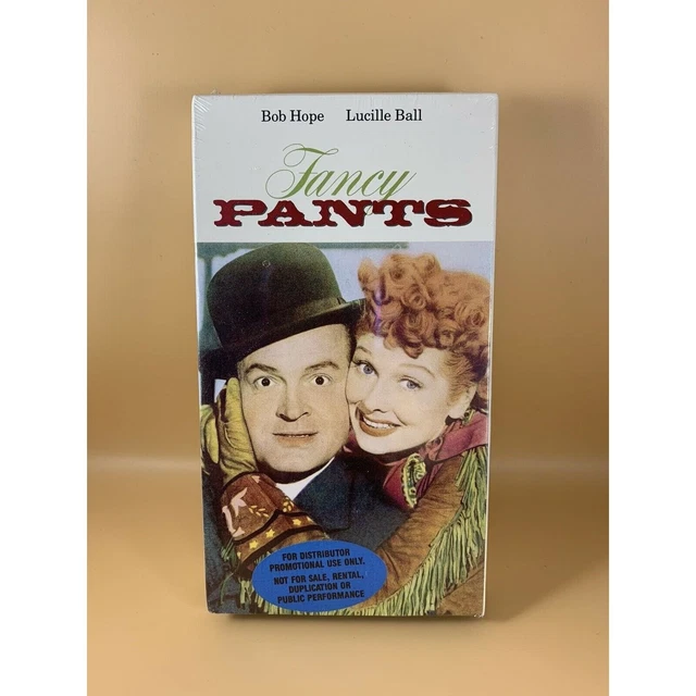FANCY PANTS (VHS, 1990), Distributor Promotional Copy NOS Lucille Ball ...