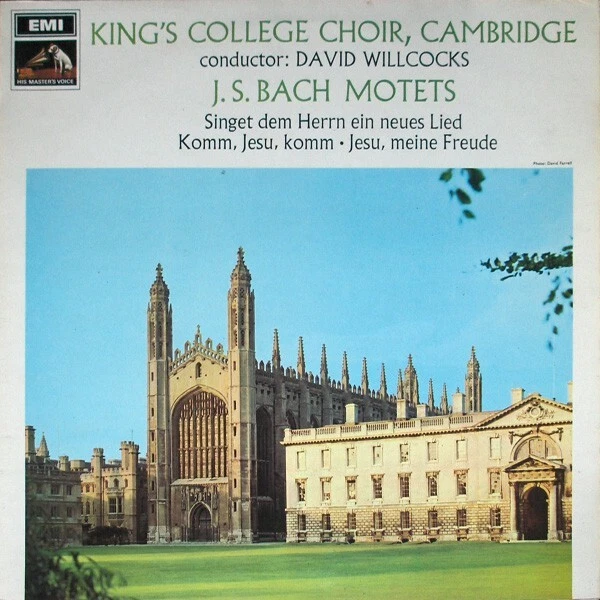 JOHANN SEBASTIAN BACH, The King's College Choir Of Cambridge, David Willcocks... EUR 30,27 ...