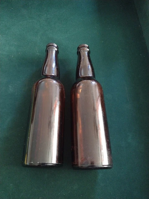 VINTAGE BROWN GLASS Bottles Keystone embossed $13.73 - PicClick CA