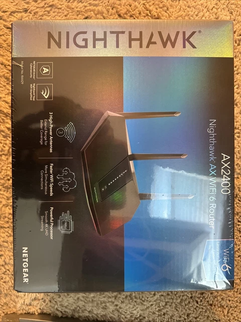 NETGEAR NIGHTHAWK AX2400 5-Stream WiFi 6 Router $135.50 - PicClick