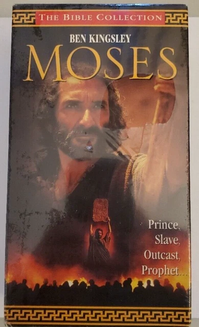 THE BIBLE COLLECTION MOSES, Ben Kingsley two tape set New Sealed £13.39 ...