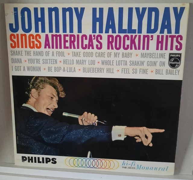 JOHNNY HALLYDAY - 1962 Lp's Rockin' Hits USA promo EUR 80,00 - PicClick FR