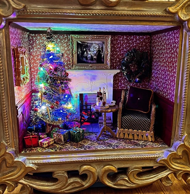 DOLLS HOUSE 1/24 Scale Room Box £21.48 - PicClick UK