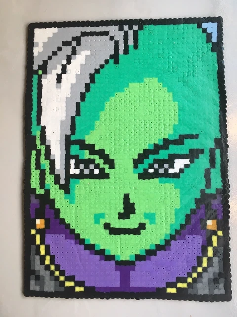 PIXEL ART / Perles A Repasser Dragon Ball Super Zamasu EUR 5,00 ...
