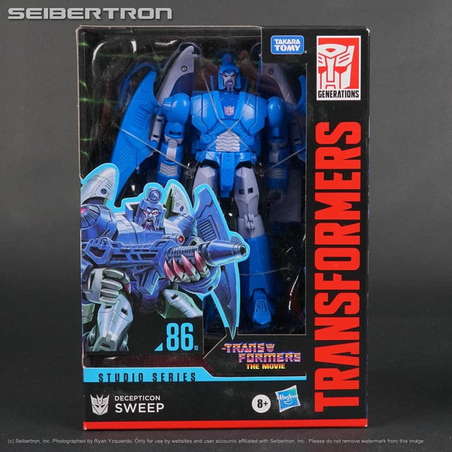 SWEEP TRANSFORMERS STUDIO Series 86-10 Animated Movie Voyager Hasbro ...
